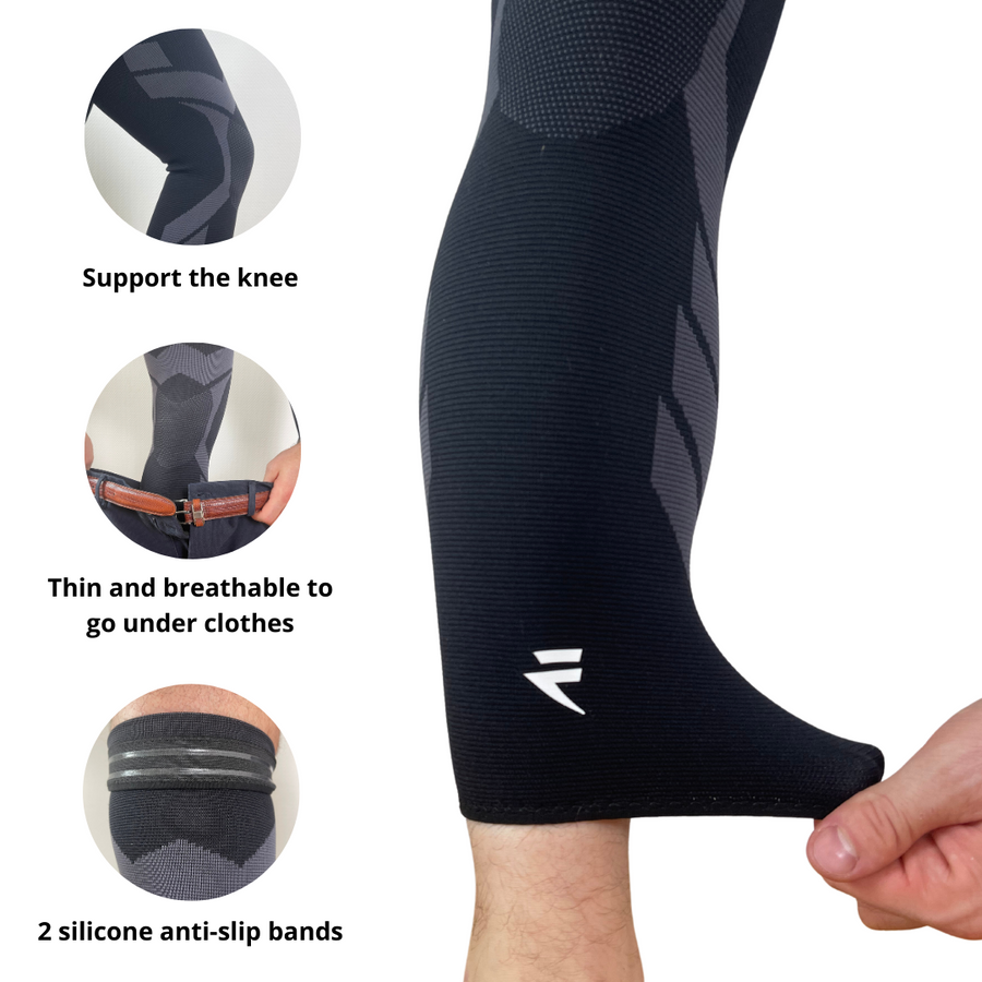 Compression Sleeves V2 for Knees and Legs – FLYTEX USA