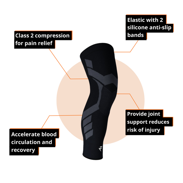 Compression Sleeves V2 for Knees and Legs – FLYTEX USA